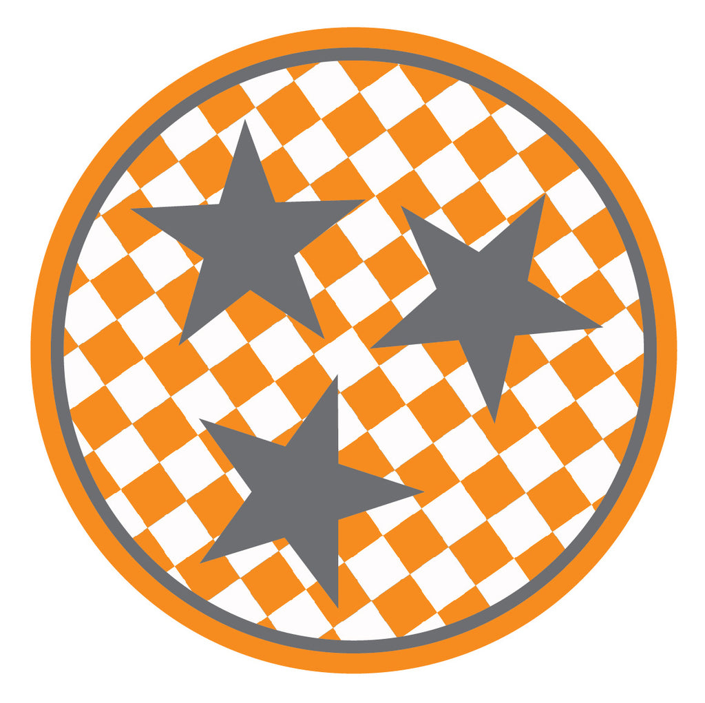 Tri-star sticker 3 star Tennessee sticker – Circa Wear